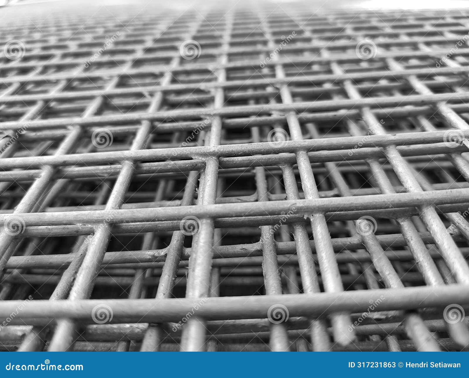 Galvanized Wire Mesh Sheet stock image. Image of design - 317231863