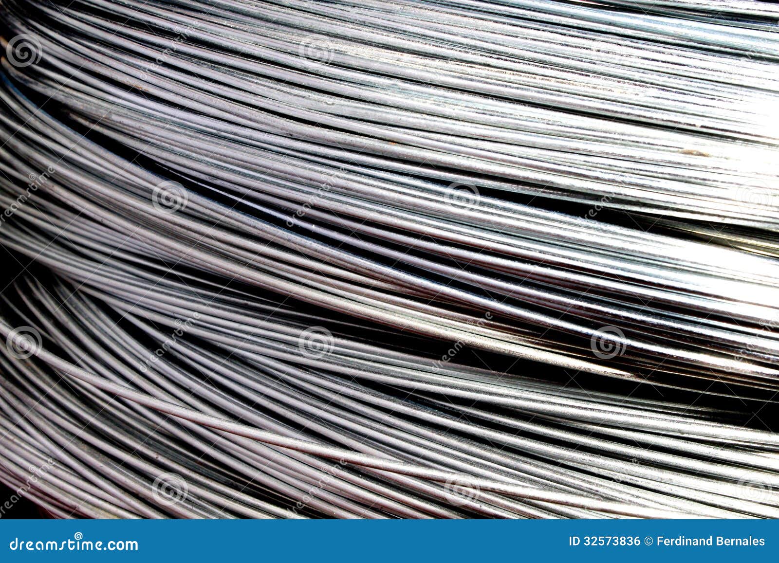 Galvanized Wire stock photo. Image of iron, carpentry - 32573836