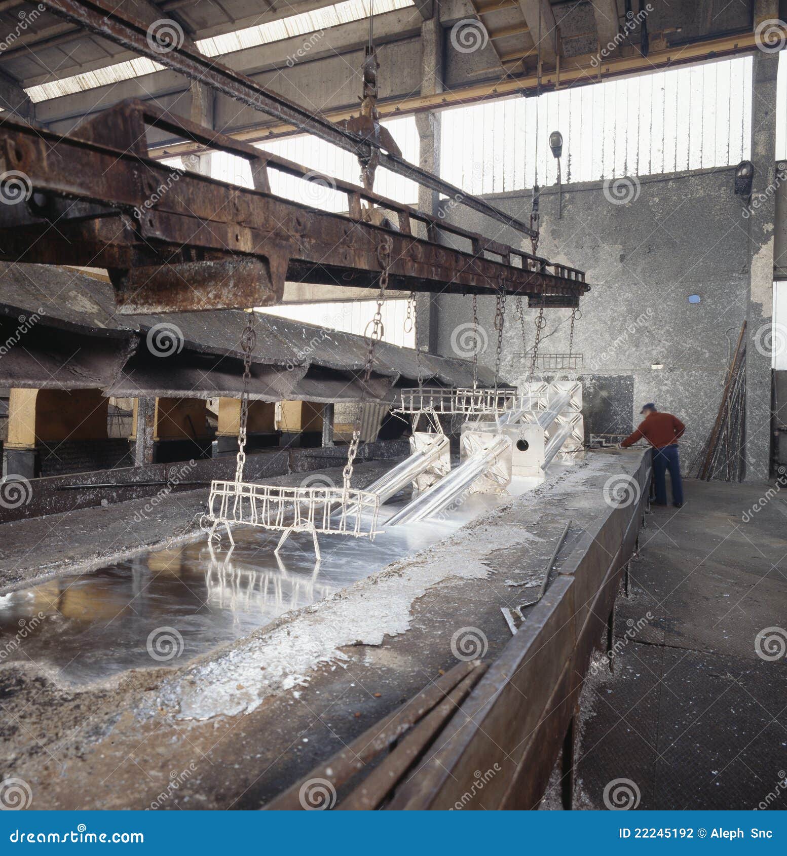 Galvanizing industry stock photo. Image of industrial - 22245192