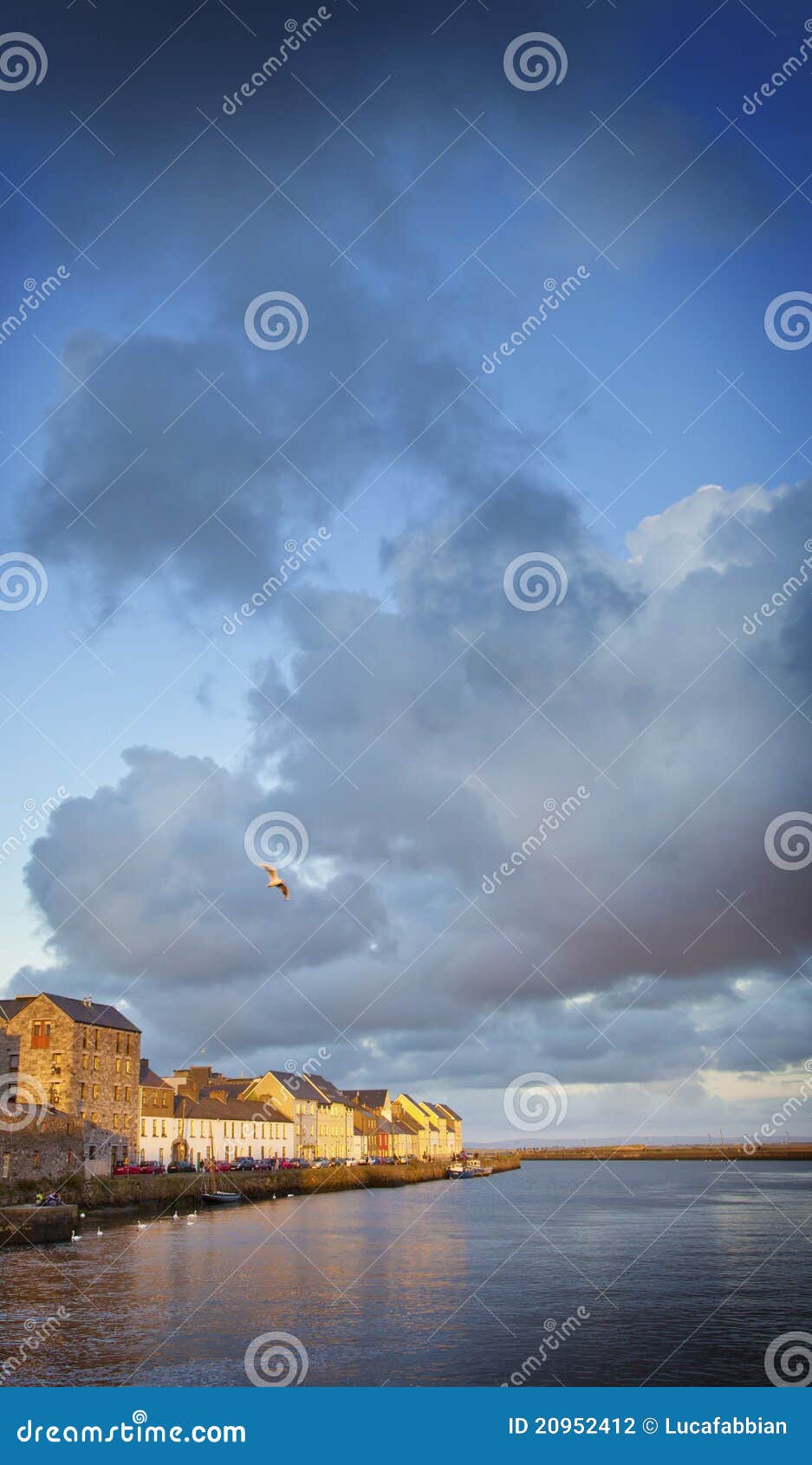 Galway Bay at sunset stock photo. Image of beauty, nature - 20952412