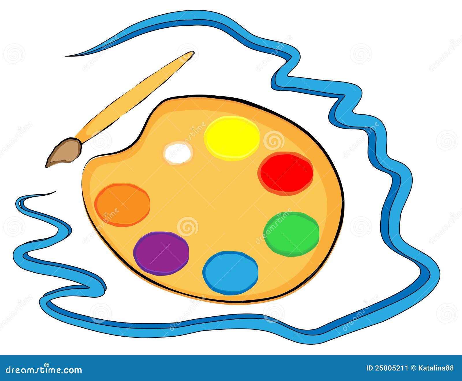 Gama de colores ilustración del vector. Ilustración de movimiento ...