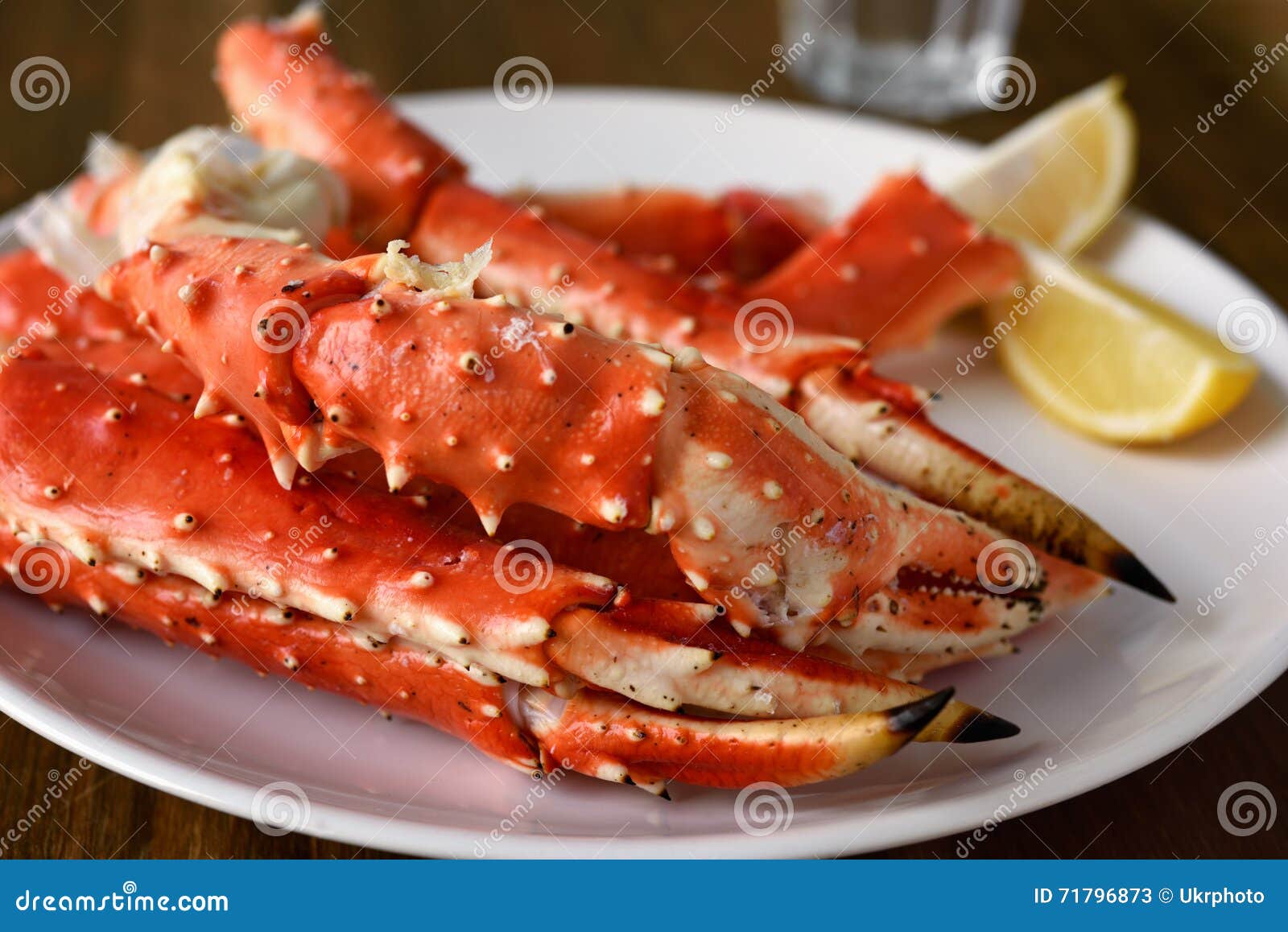 Gambe Di Granchio Reale Rosse Immagine Stock - Immagine di piedini ...