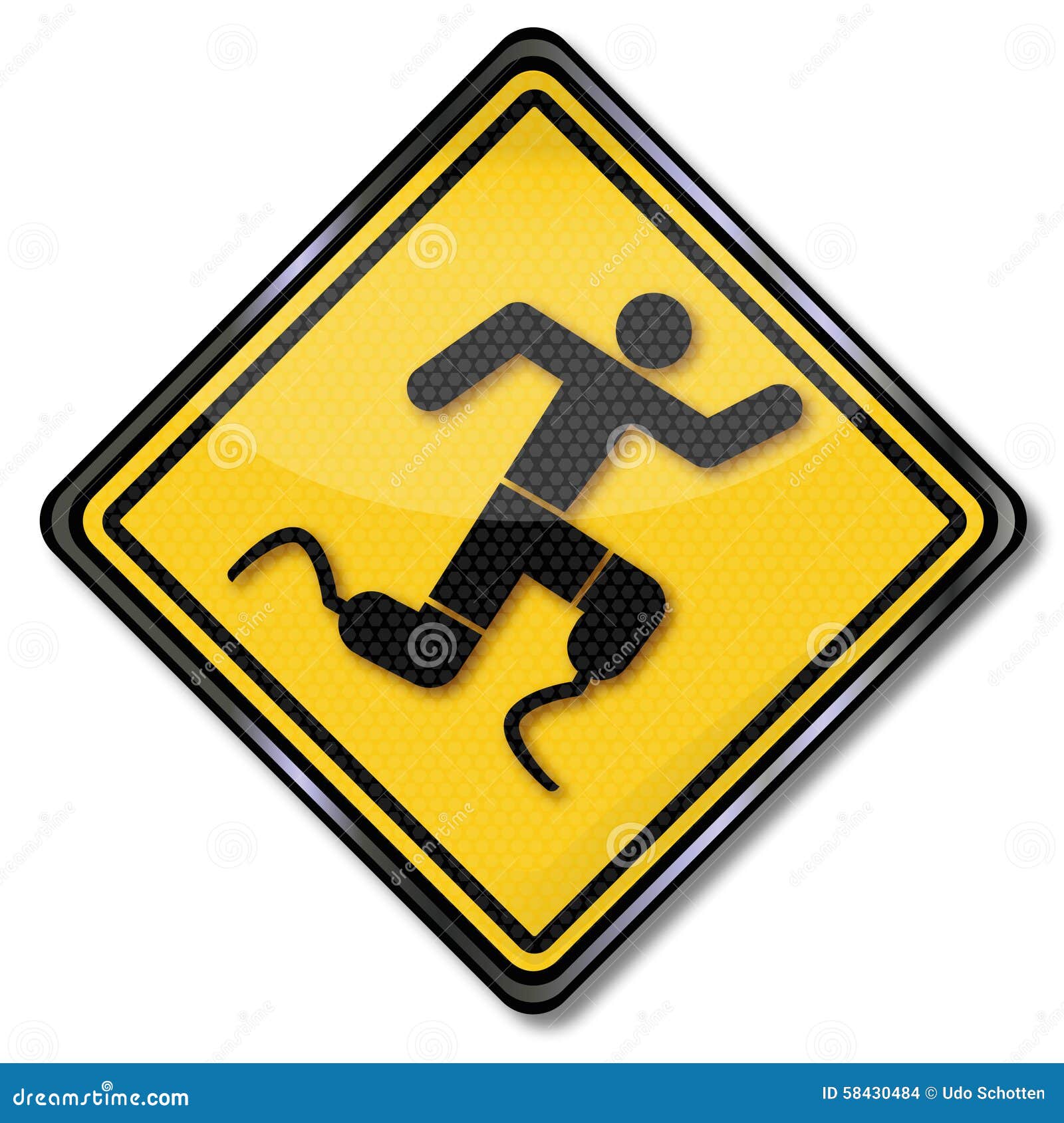 Gambe Prostetiche Durante L'esercizio Illustrazione Vettoriale ...