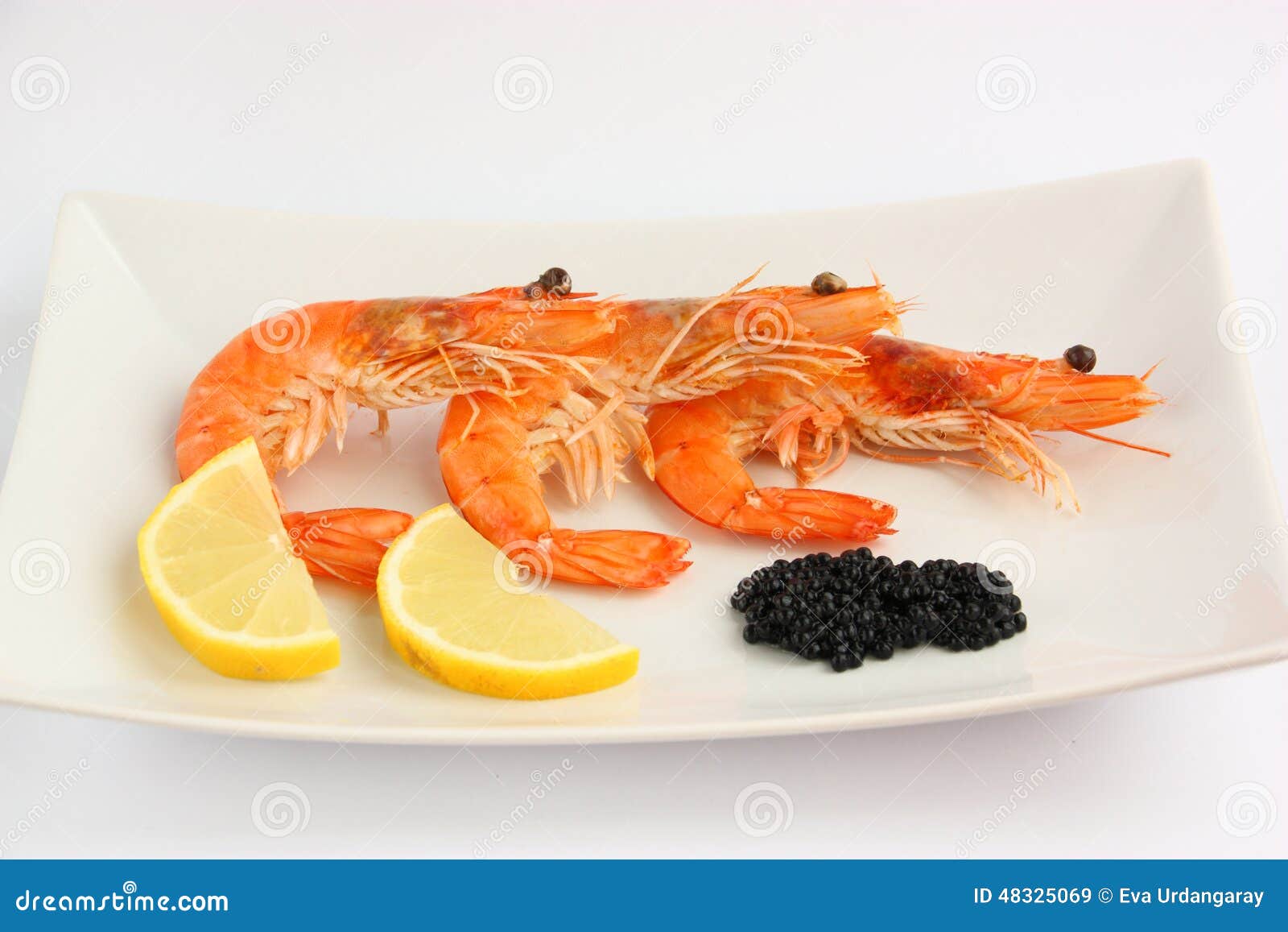 Gambero immagine stock. Immagine di caviale, seafood - 48325069