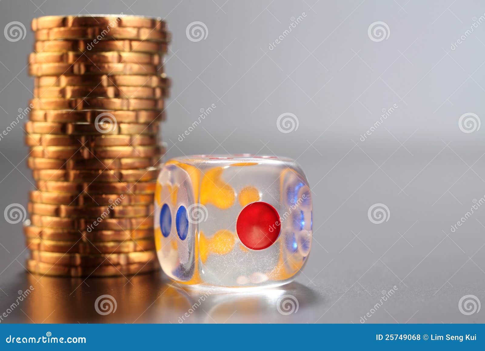 Gamble stock photo. Image of coin, objects, still, luck - 25749068