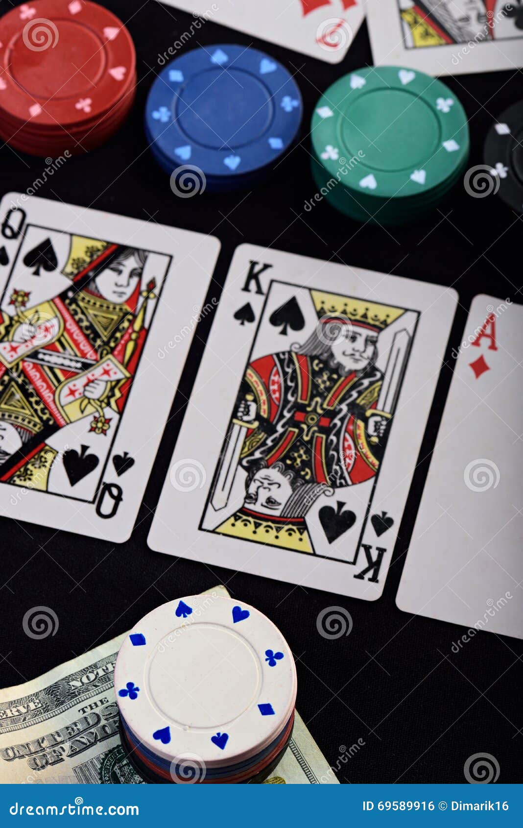 Gamble game on table stock photo. Image of royal, success - 69589916