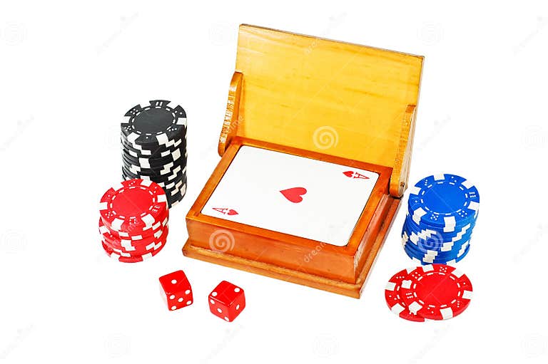 Gamble set stock photo. Image of isolated, deal, concept - 12989996