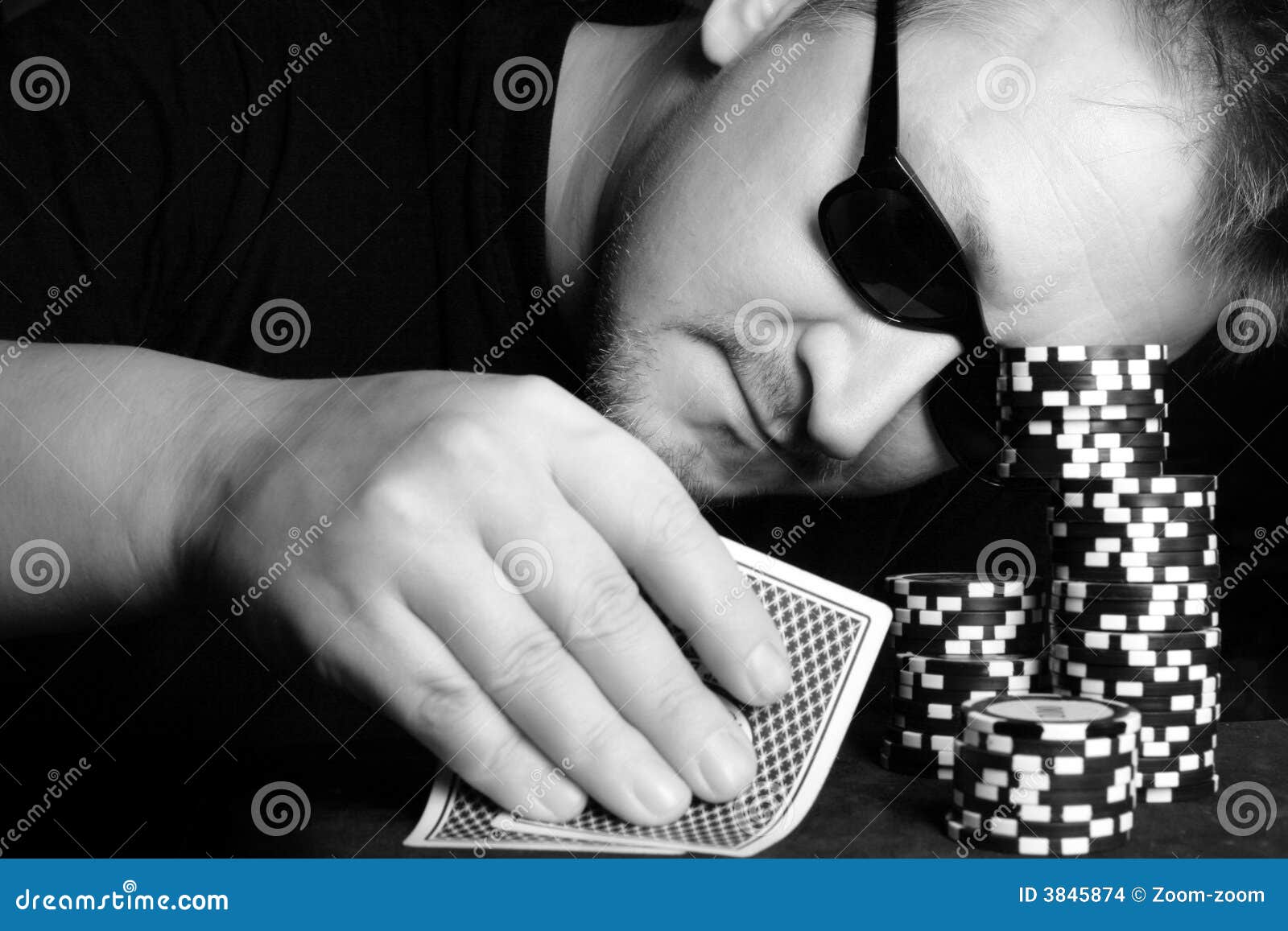 Gambler stock photo. Image of male, nightlife, close, dibs - 3845874