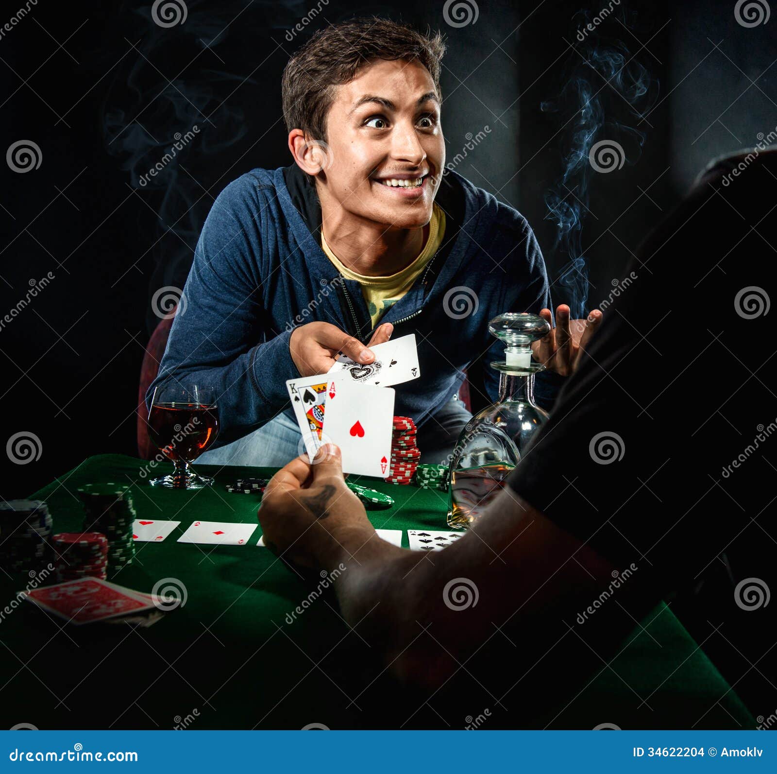 Gambler stock photo. Image of male, heap, entertainment - 34622204