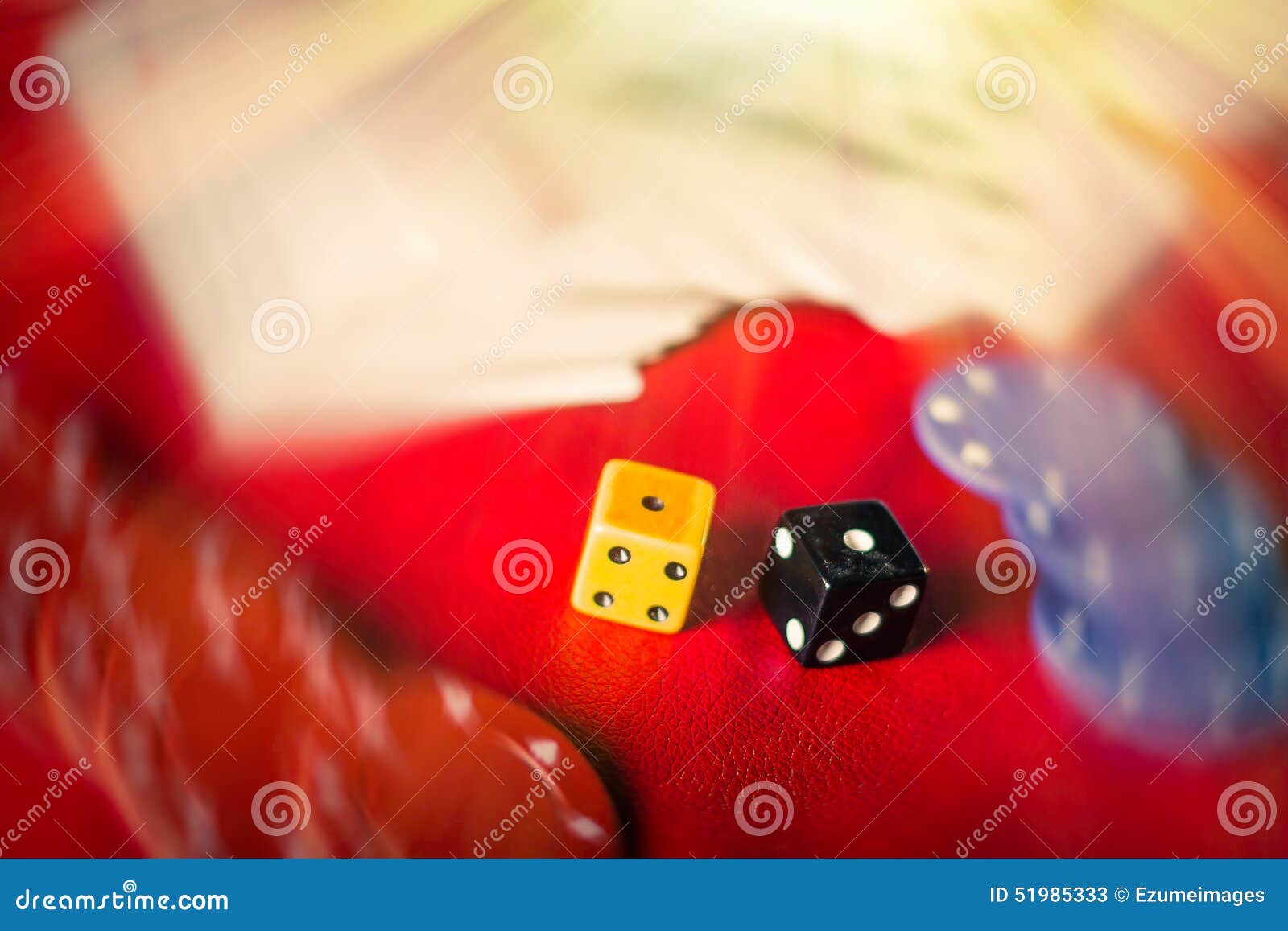 Gambling Background Dice stock image. Image of object - 51985333