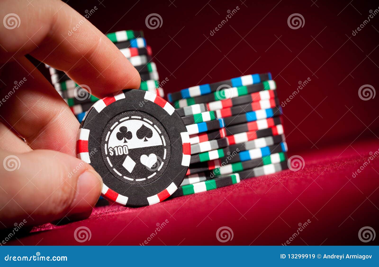 Gambling chips stock image. Image of luck, pair, games - 13299919