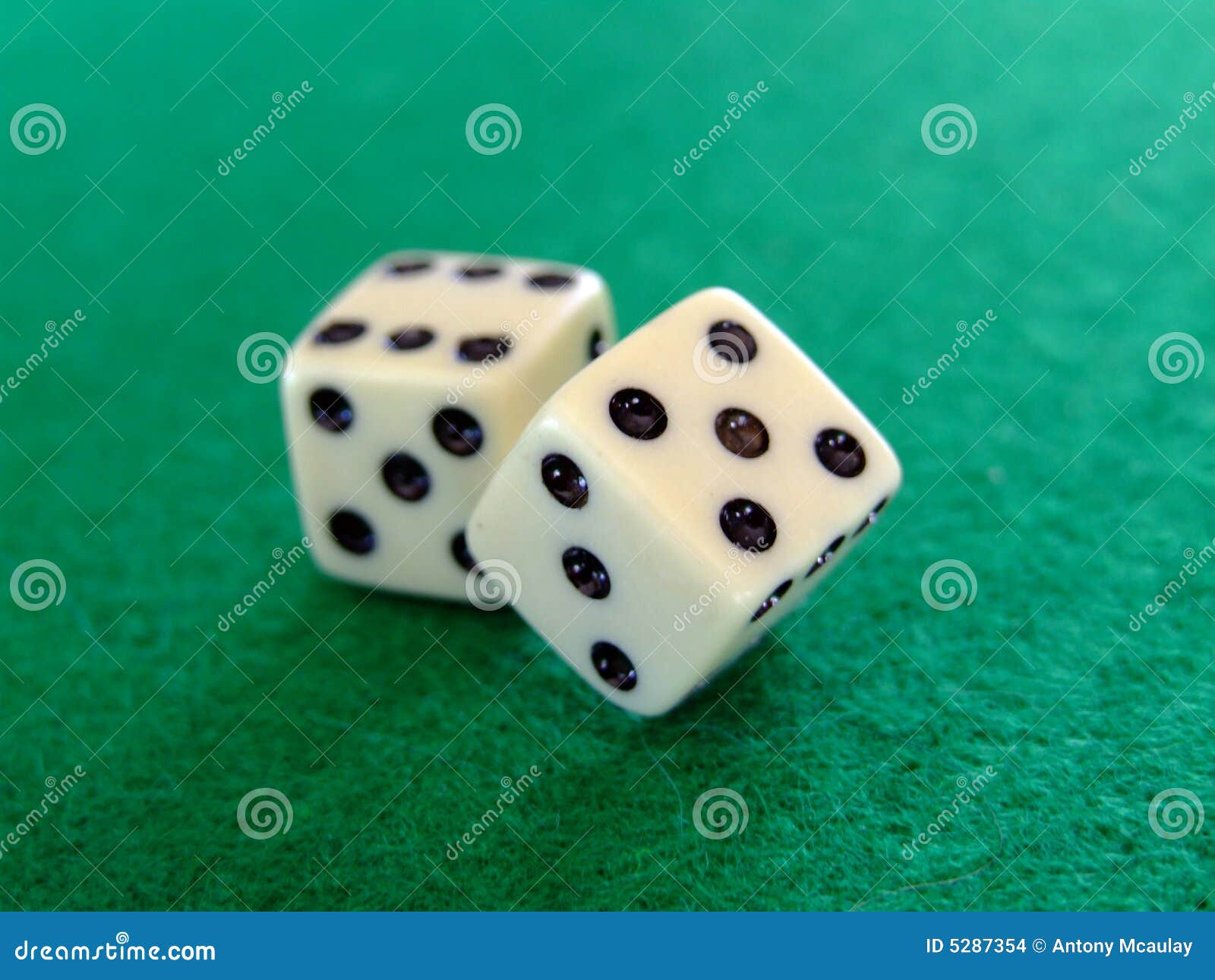 Gambling dice 04 stock photo. Image of craps, black, green - 5287354