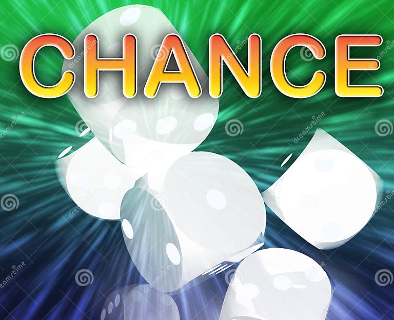 Gambling Dice Chance Background Stock Illustration - Illustration of ...
