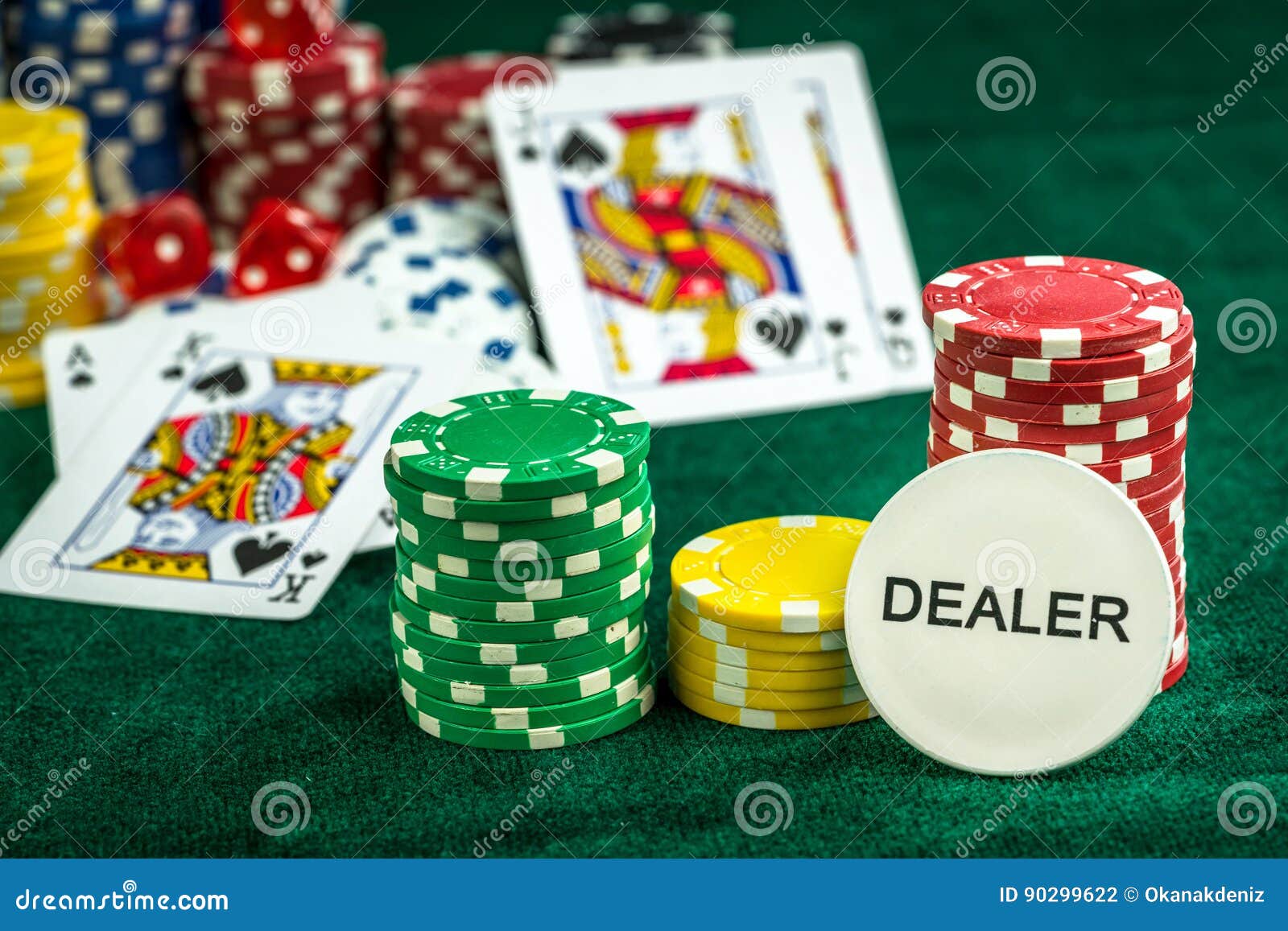 Gambling Poker Game stock photo. Image of luck, cards - 90299622