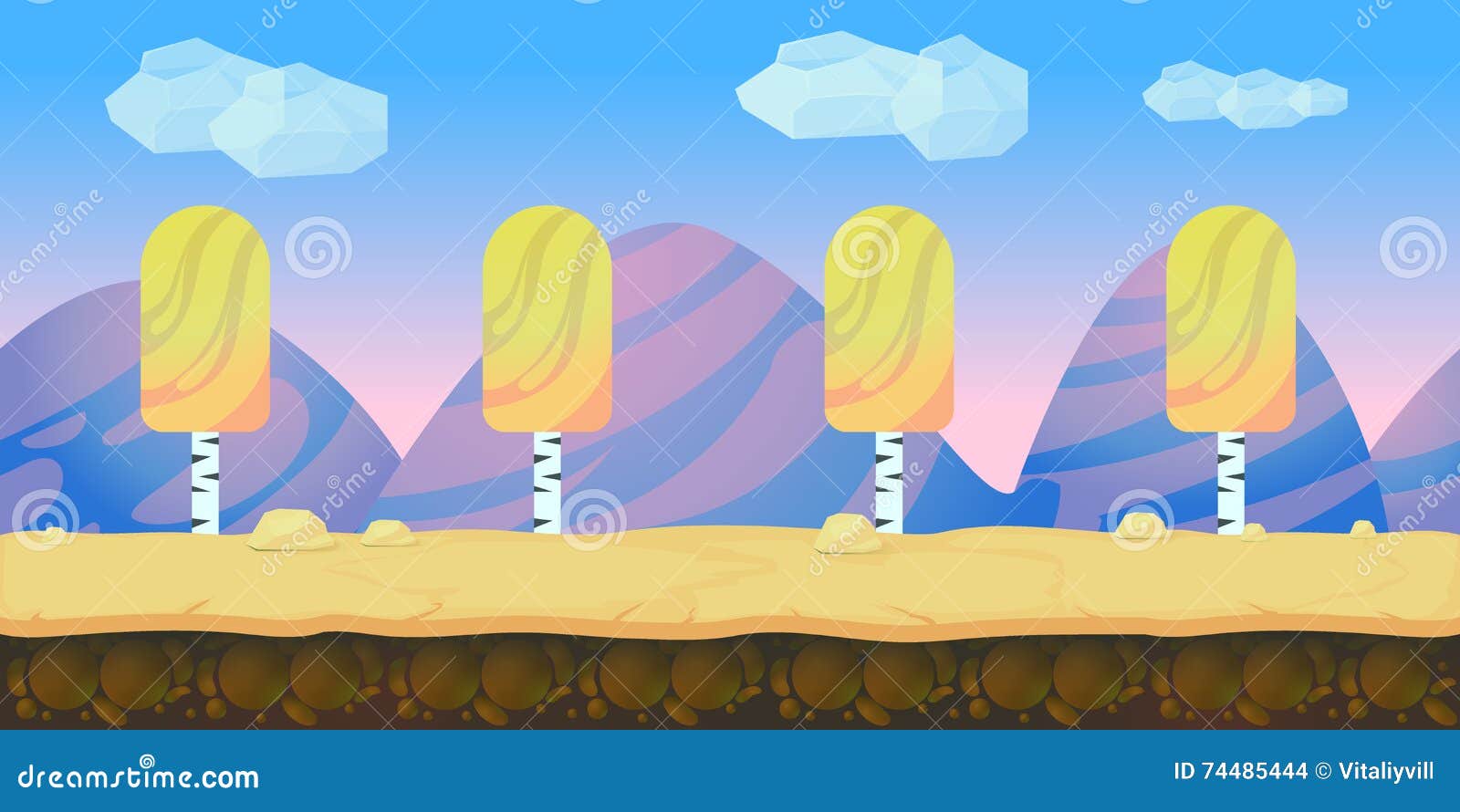 2d Game Background Design