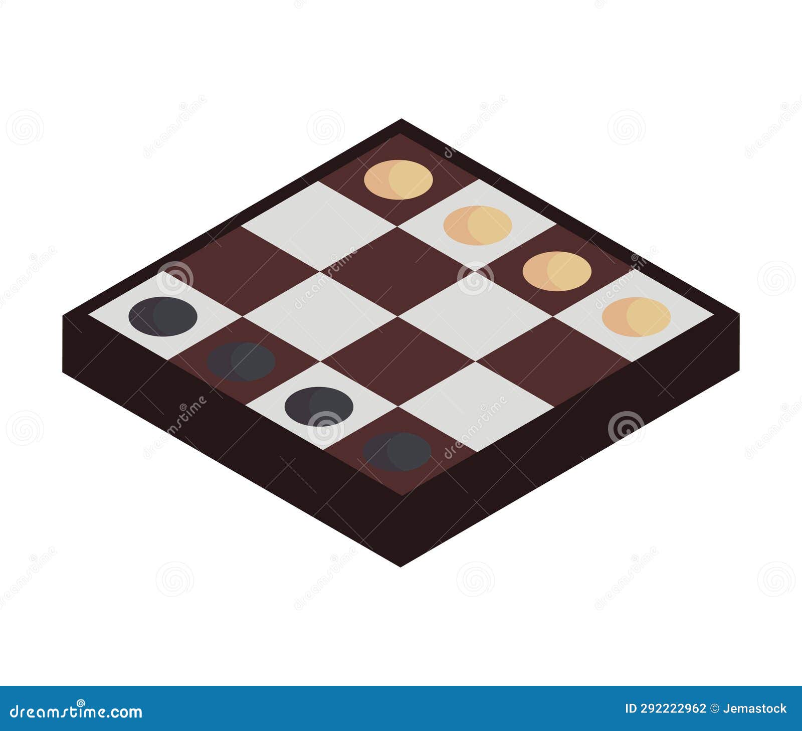 Game Board Chess Illustration Stock Illustration - Illustration of team ...