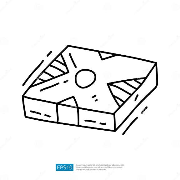 Game Box Console Doodle Icon Stock Vector - Illustration of video ...