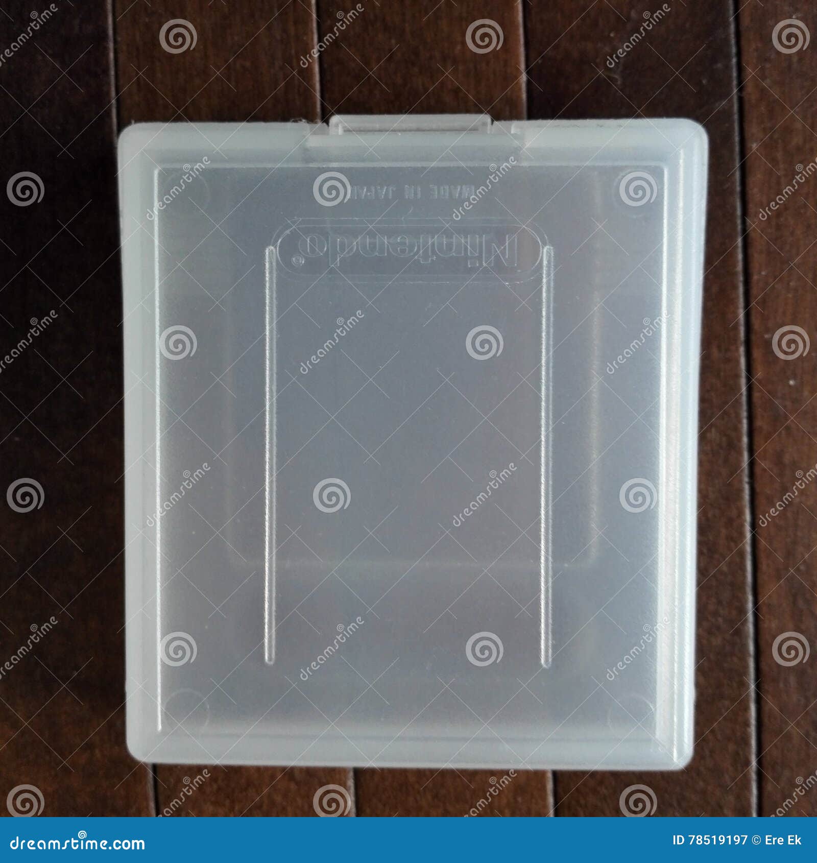 Game Boy case editorial photography. Image of transparent - 78519197
