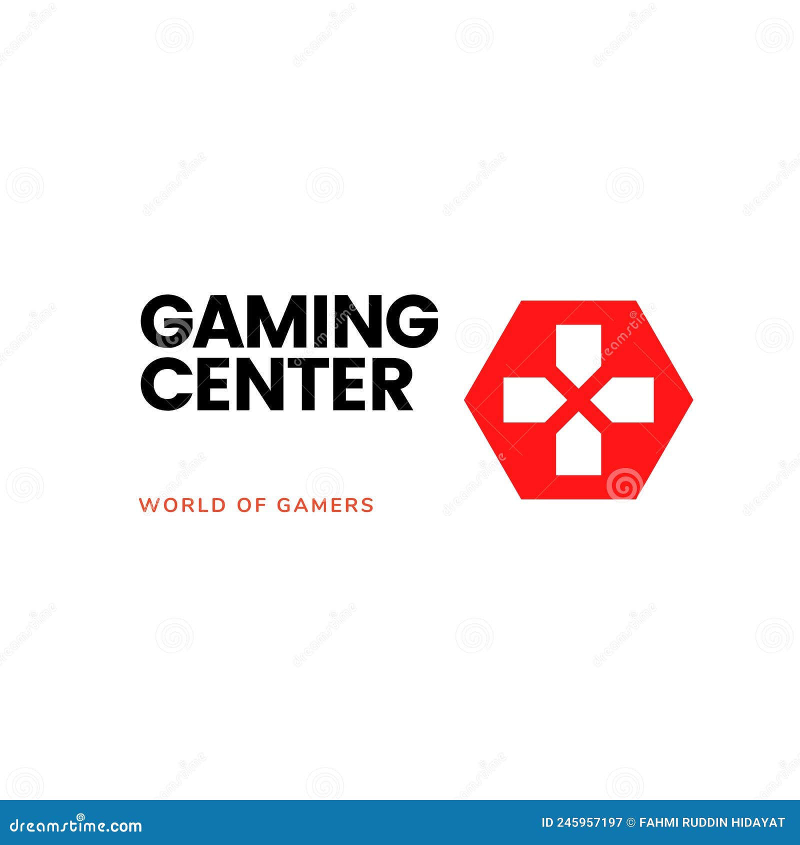 Game Center Logo is Suitable As a Business Label Stock Vector ...