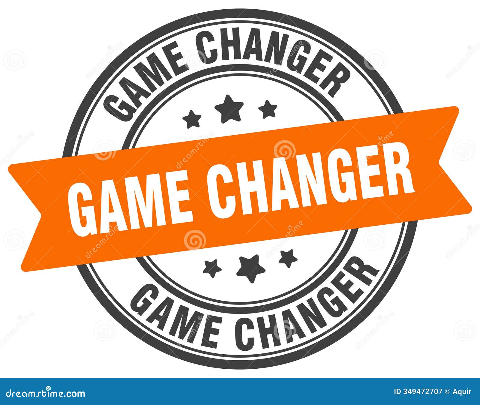 Game Changer Stamp. Game Changer Label On Transparent Background. Round ...