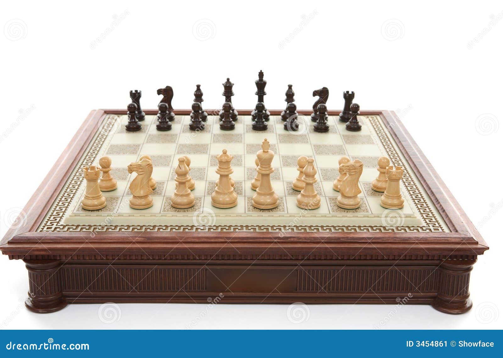 Game of chess stock image. Image of rosewood, hobby, bishop - 3454861