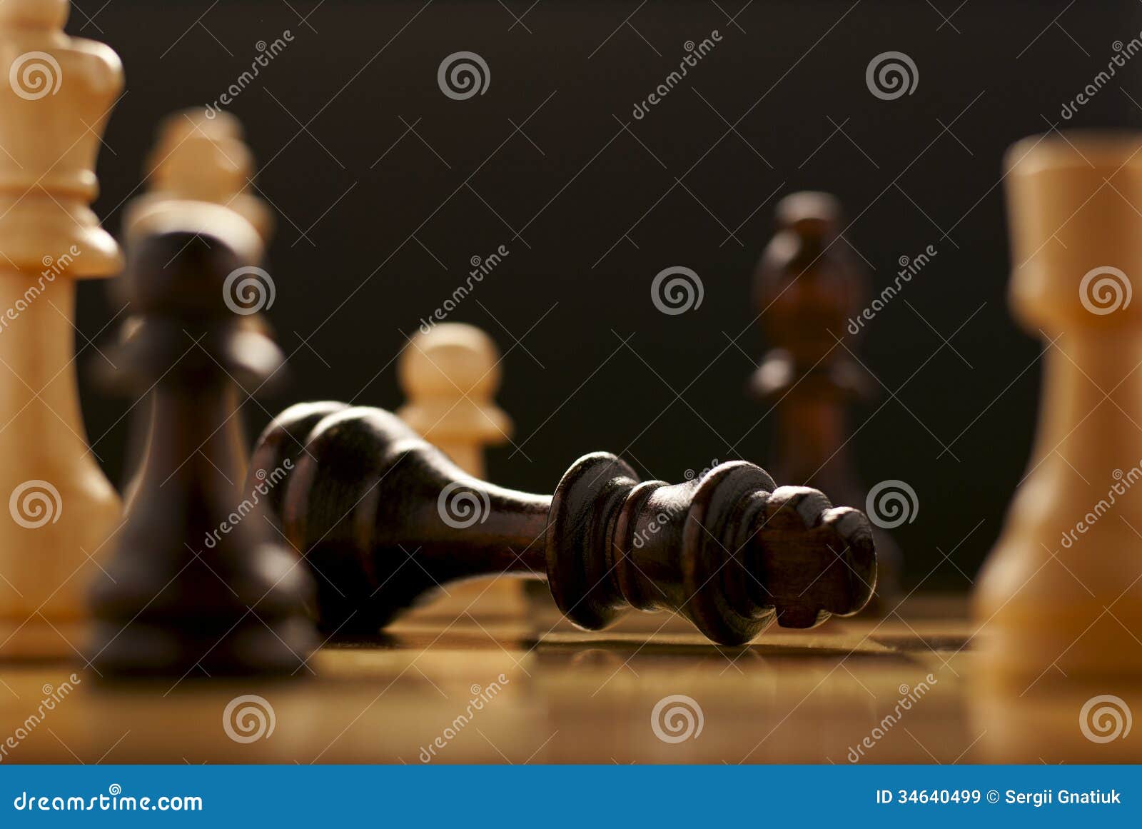 The game of chess stock image. Image of battle, concept - 34640499
