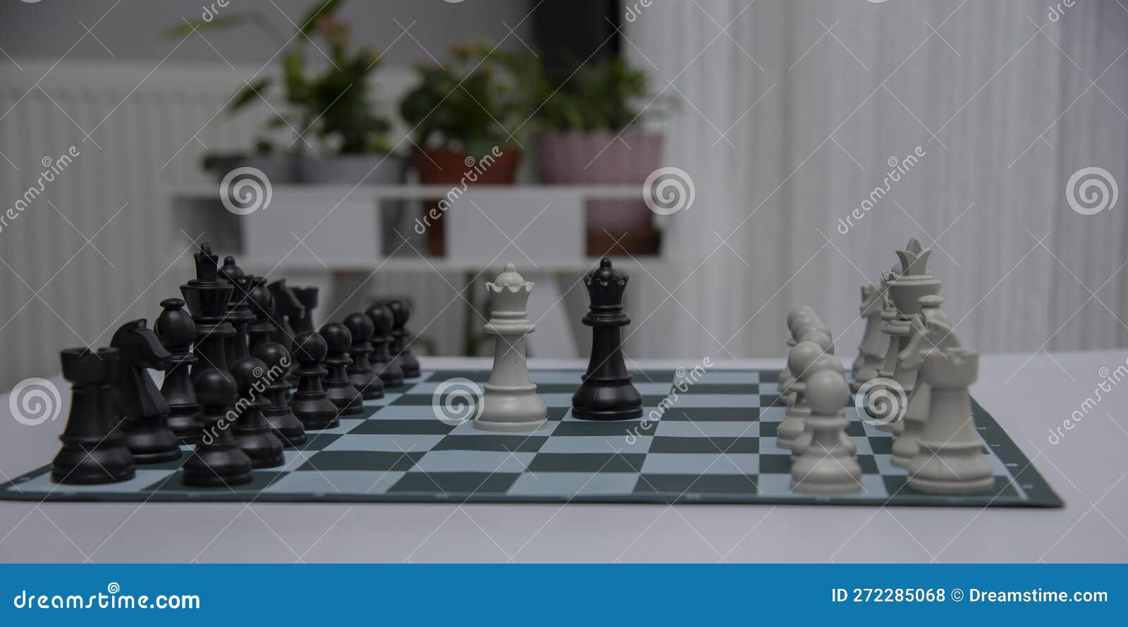 Game of Chess. Close Up Playing Chess Game , Success Strategy Stock ...