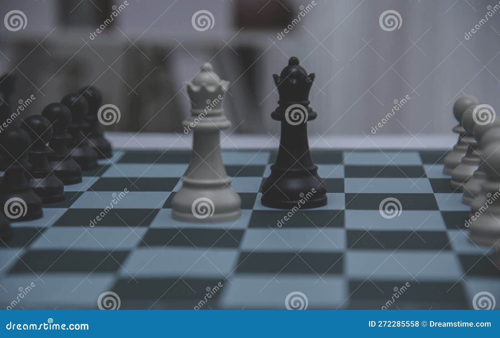 Game of Chess. Close Up Playing Chess Game , Success Strategy Stock ...