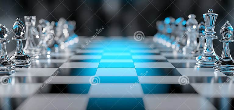 Game of Chess. Decision-making Process Stock Photo - Image of board ...