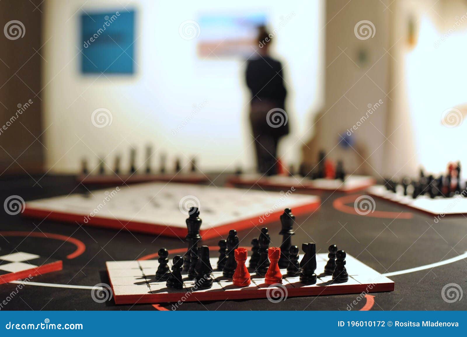 A Game of Chess with Many Moves Stock Photo - Image of light, museum ...