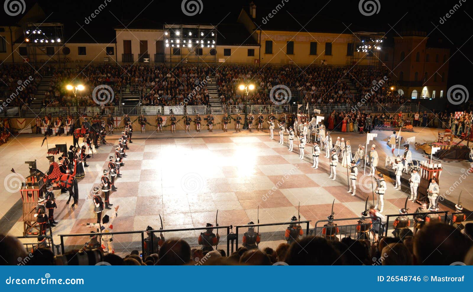 Game of chess in Marostica editorial photo. Image of play - 26548746