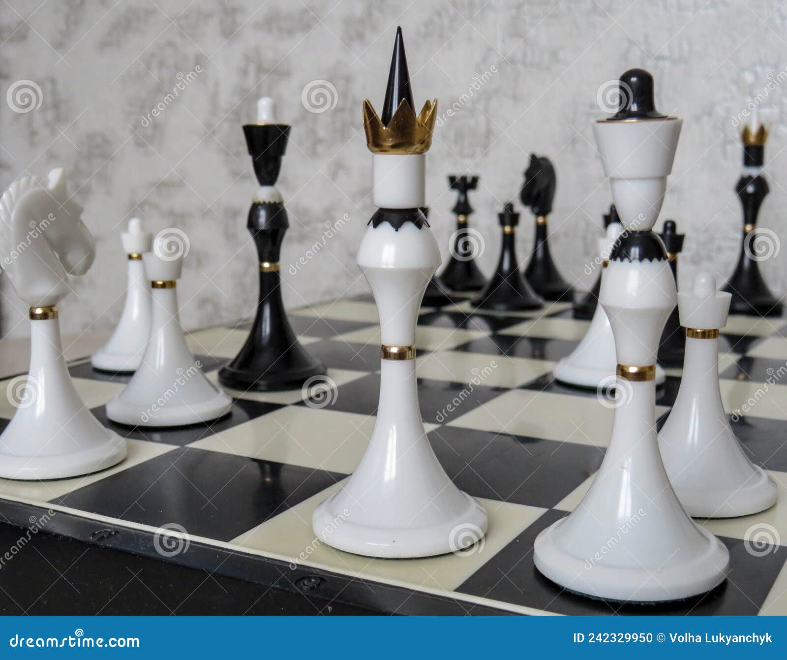 Game of Chess. Mat. Chess 1971. Stock Photo - Image of king ...