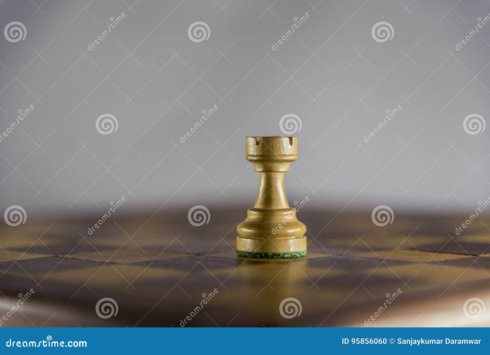 Game of Chess, Rook on the Chess Board Stock Photo - Image of objects ...
