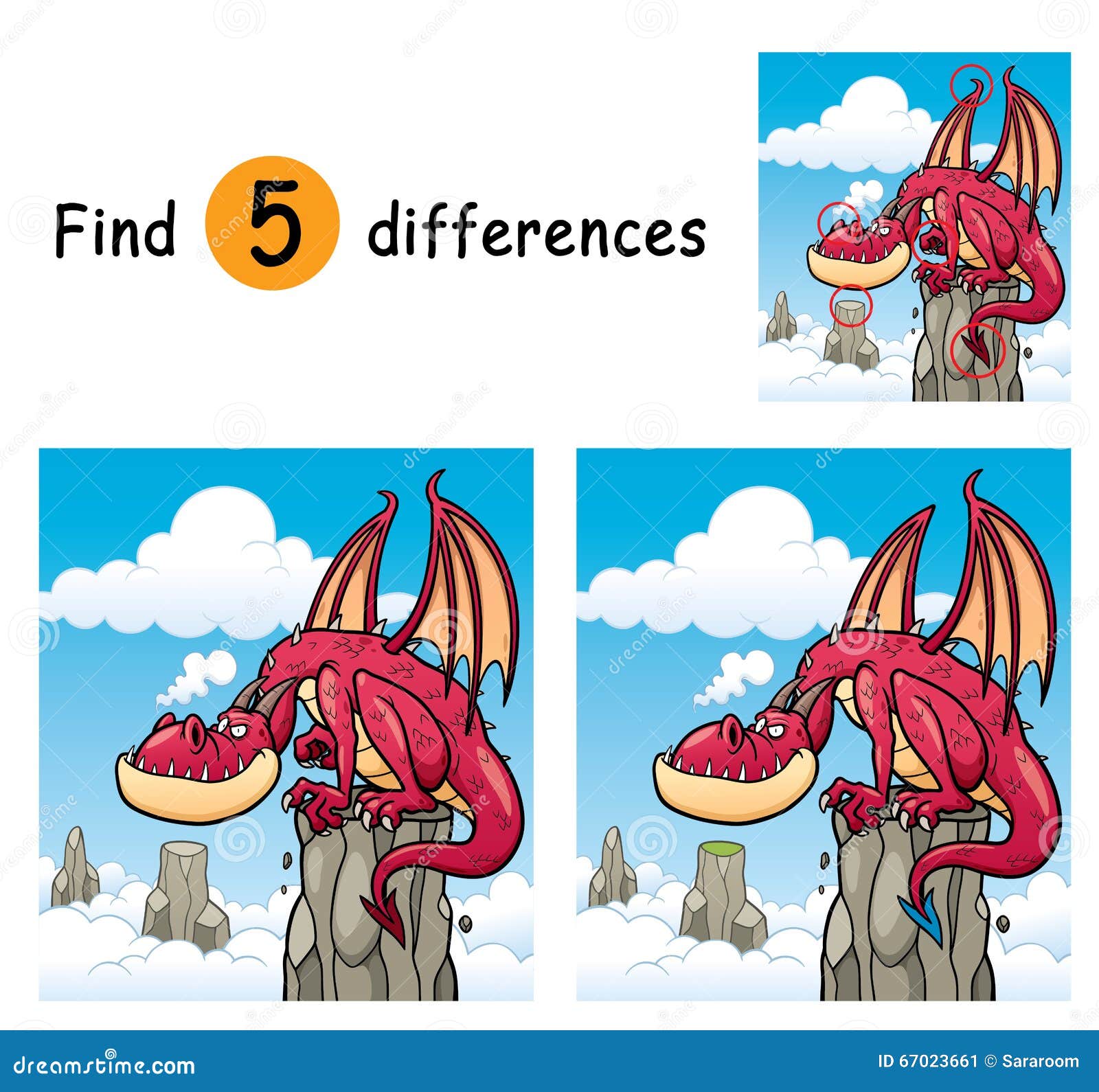 Game for children stock vector. Illustration of amusing - 67023661