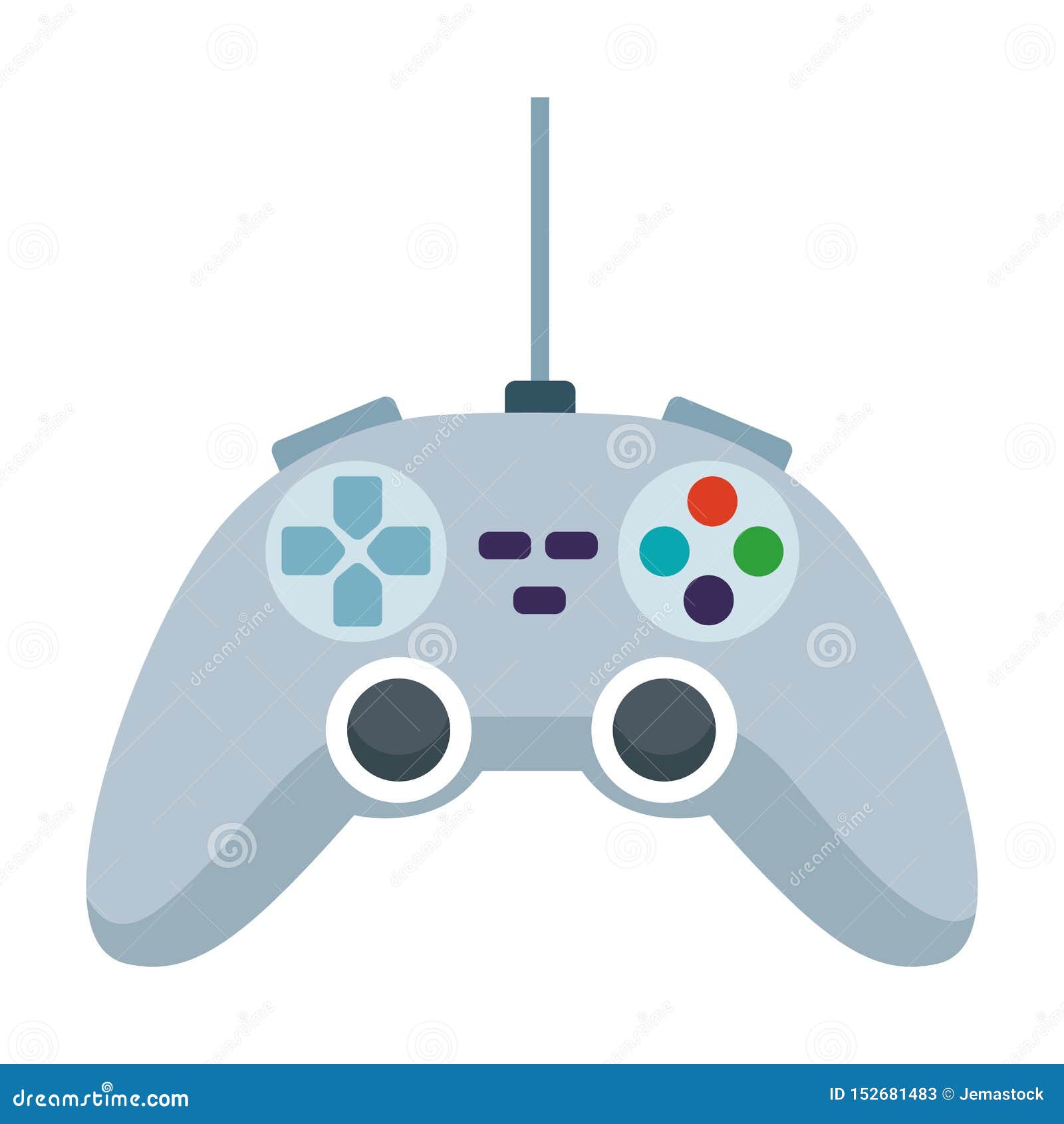 Game Console Control Icon Cartoon Stock Vector - Illustration of device ...