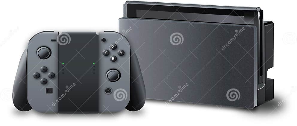 Nintendo Switch Illustrator Stock Vector - Illustration of switch ...