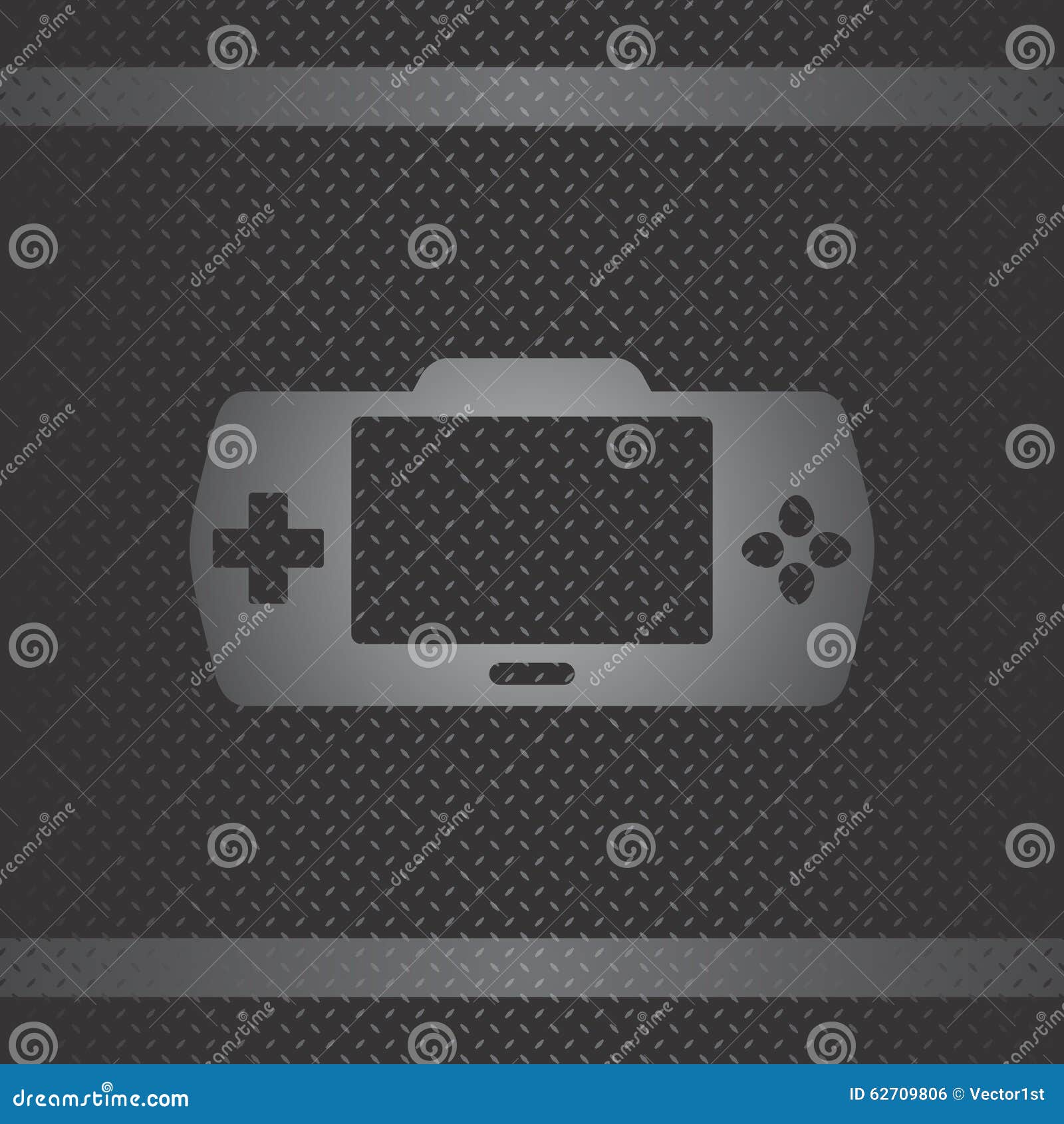 Game console theme stock illustration. Illustration of isolated - 62709806