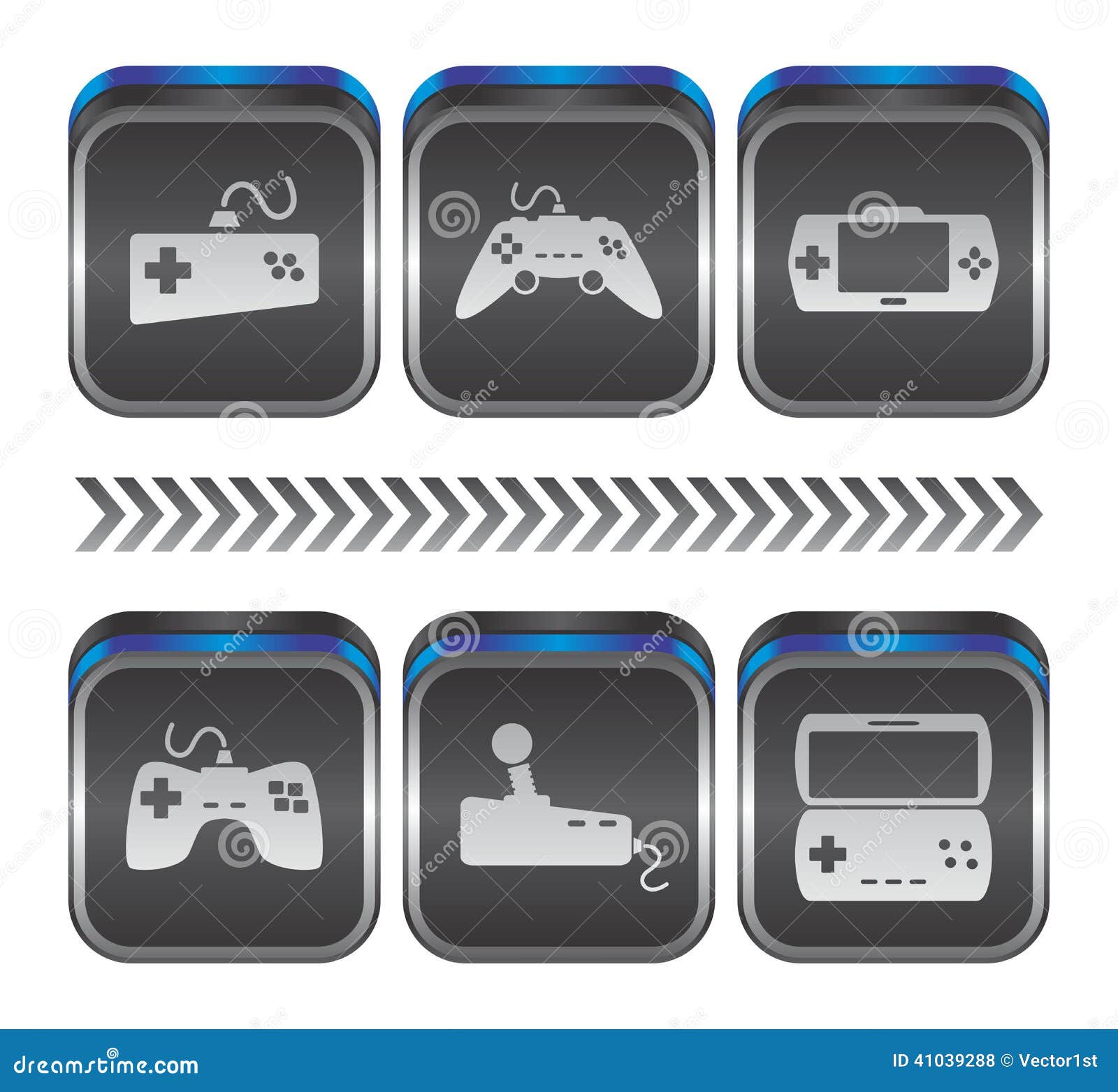 Game console theme stock vector. Illustration of video - 41039288