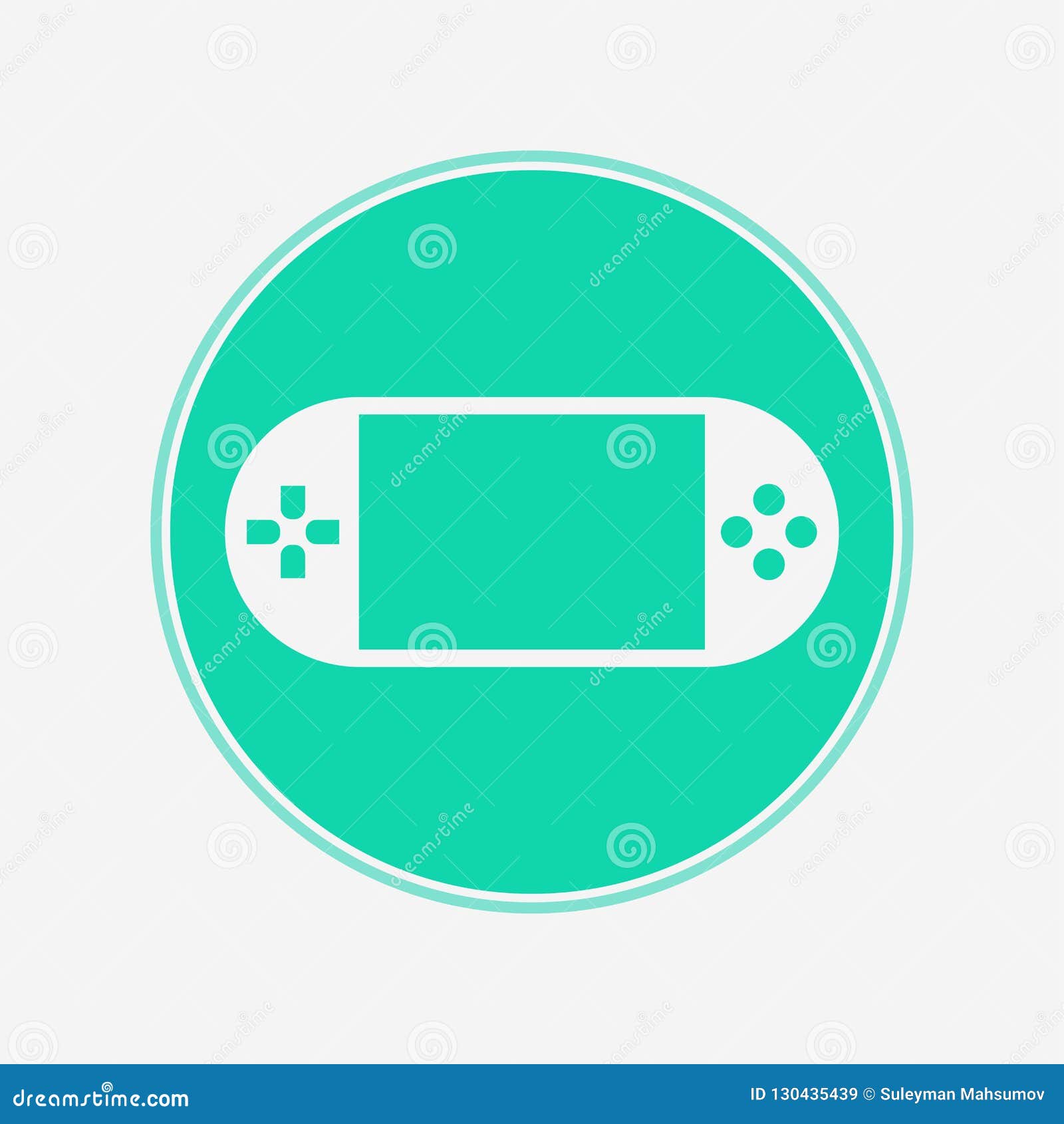 Game Console Vector Icon Sign Symbol Stock Vector - Illustration of ...