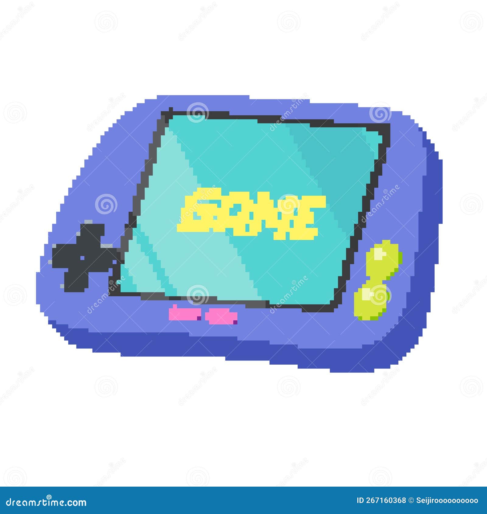 Game console stock vector. Illustration of consoles - 267160368