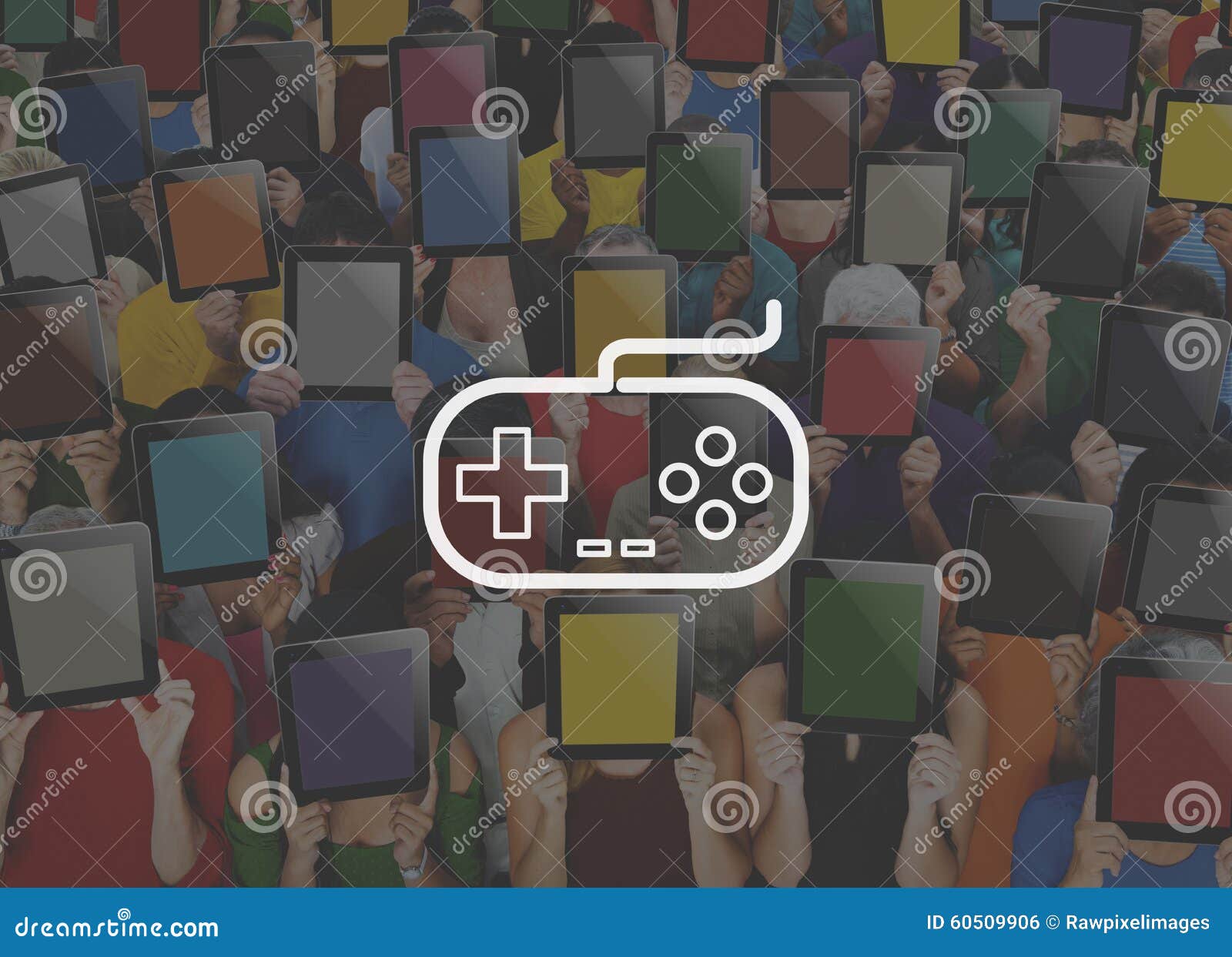 Game Controller Control Leisure Fun Technology Joystick Concept Stock ...