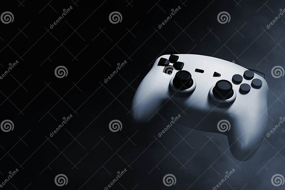 Game Controller on 3d Illustrations Stock Illustration - Illustration ...