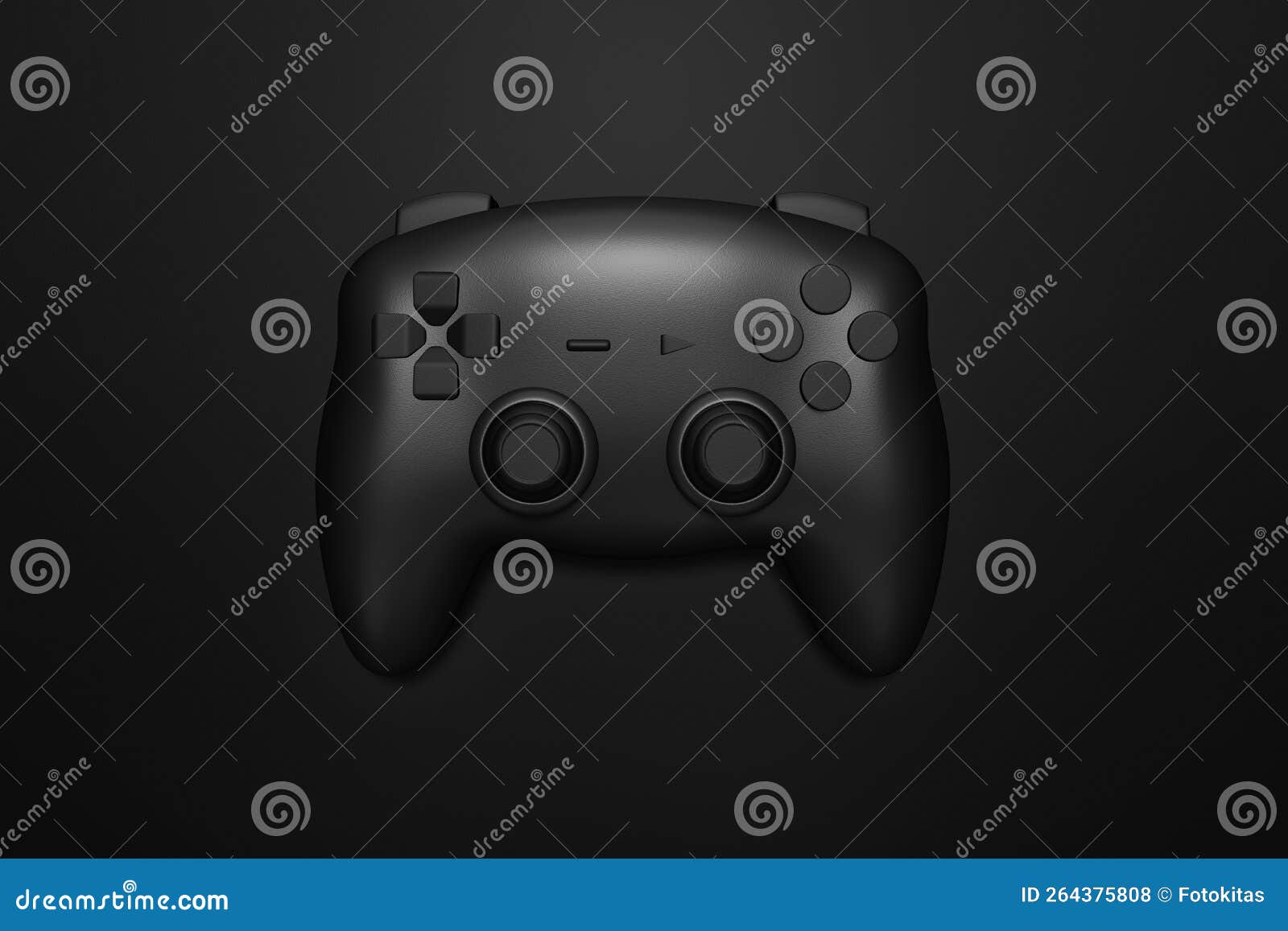 Game Controller on 3d Illustrations Stock Illustration - Illustration ...