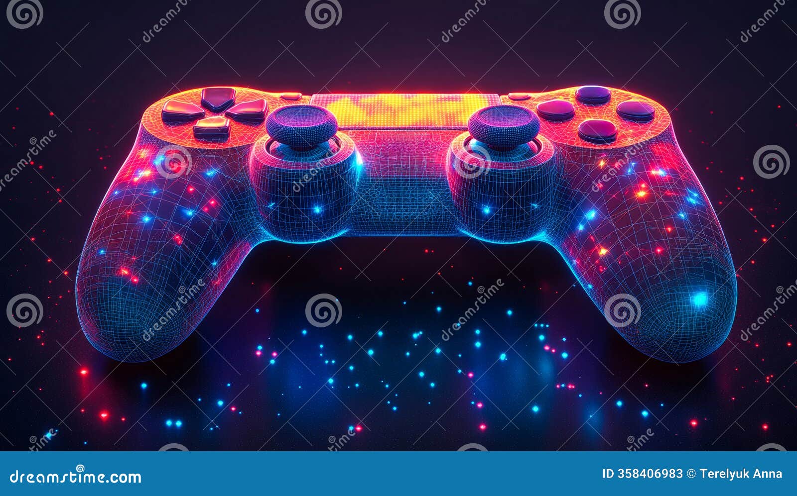 Game controller graphic stock image. Image of network - 358406983