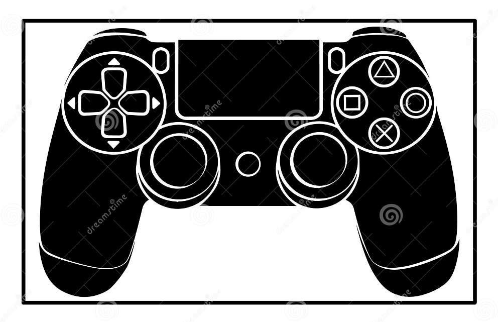 Game Controller Icon Design. Game Controller Icon in Trendy Silhouette ...