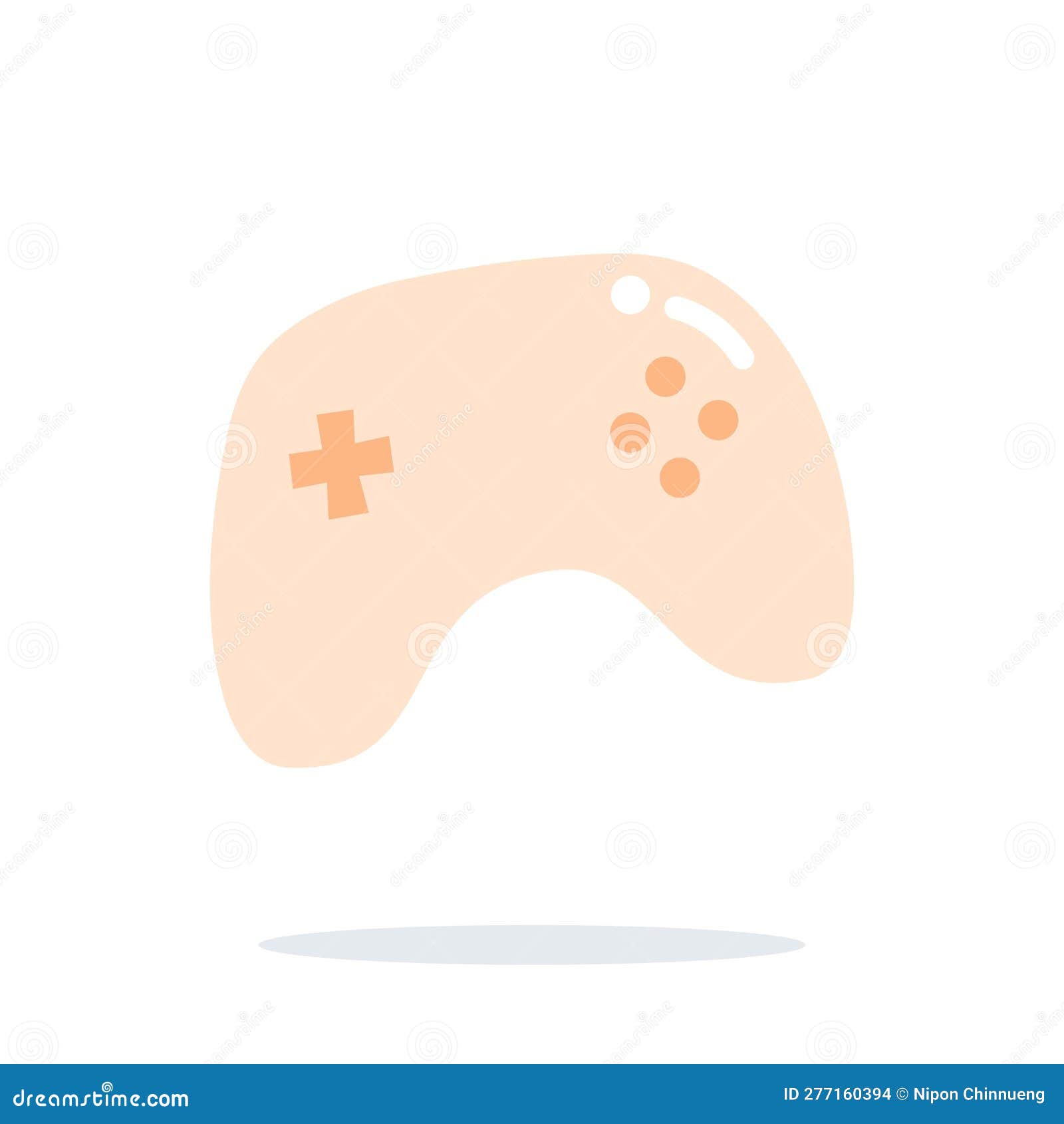 Game Controller Illustration Stock Vector - Illustration of shapes ...