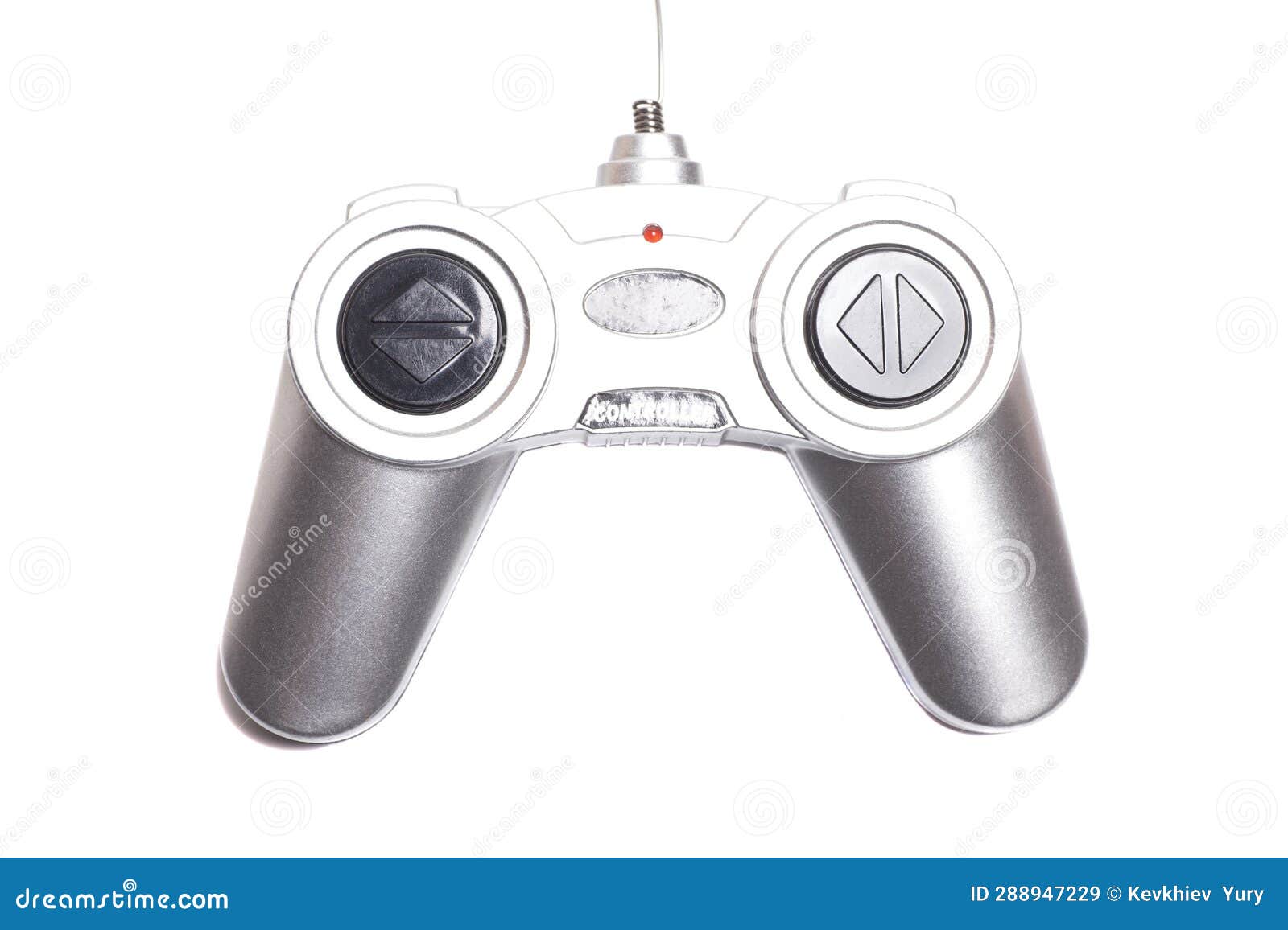 Game Controller Isolated on White Background Stock Image - Image of ...