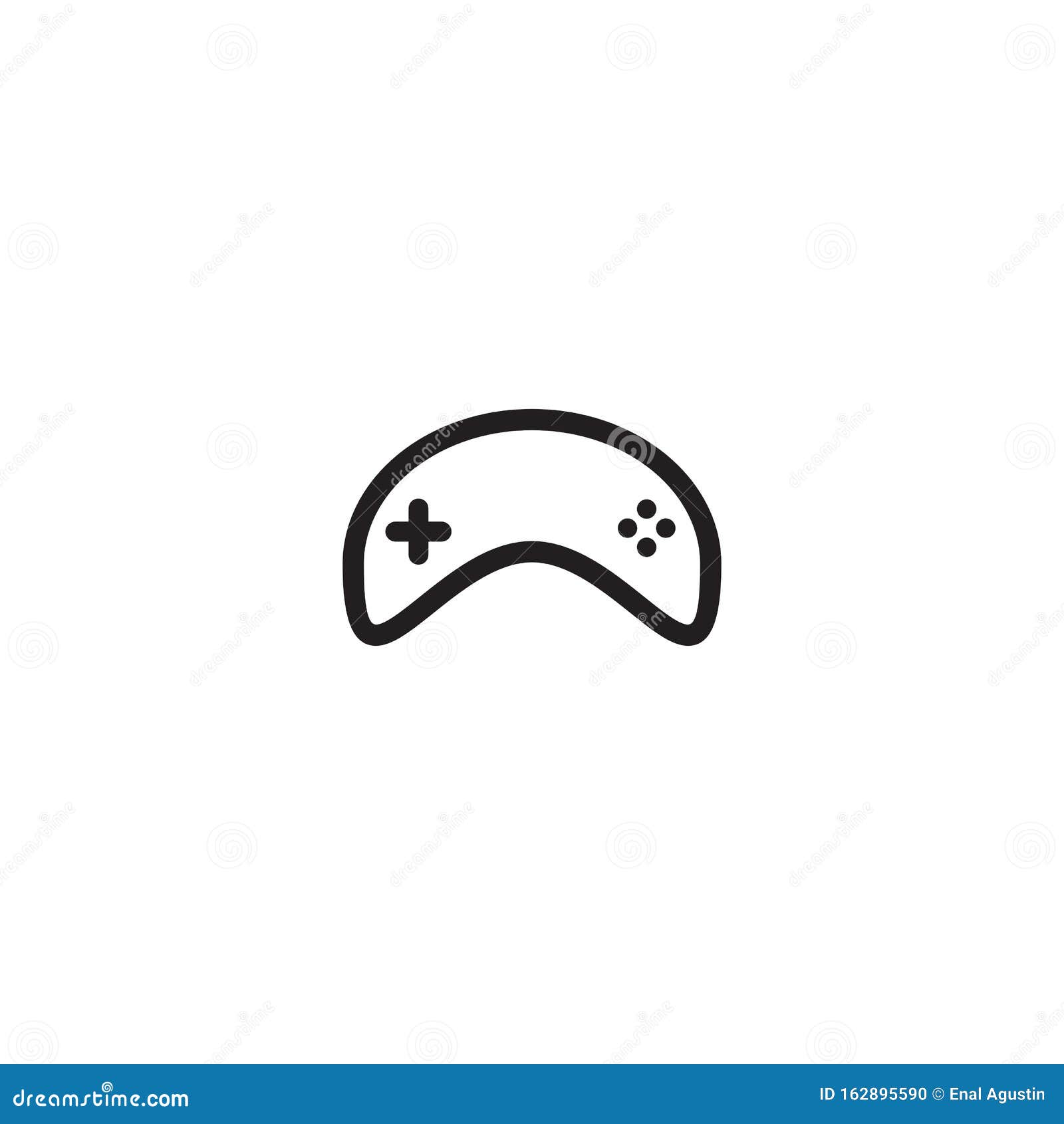 Game Controller Logo Design Template Stock Vector - Illustration of ...