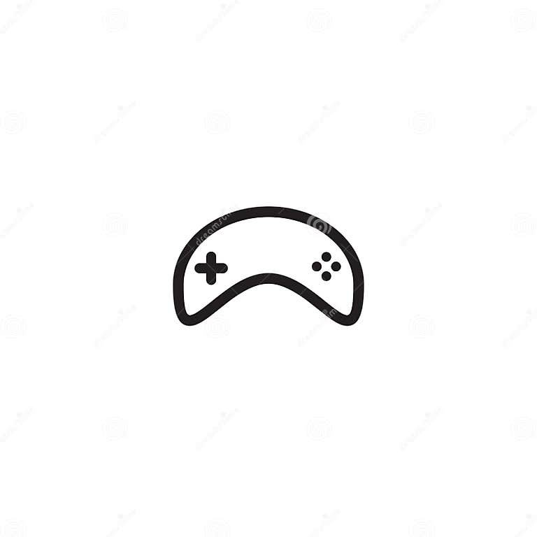 Game Controller Logo Design Template Stock Vector - Illustration of ...