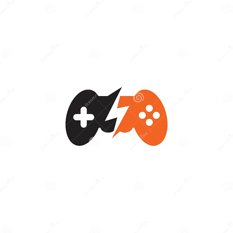 Game Controller Logo Design Template Stock Vector - Illustration of ...
